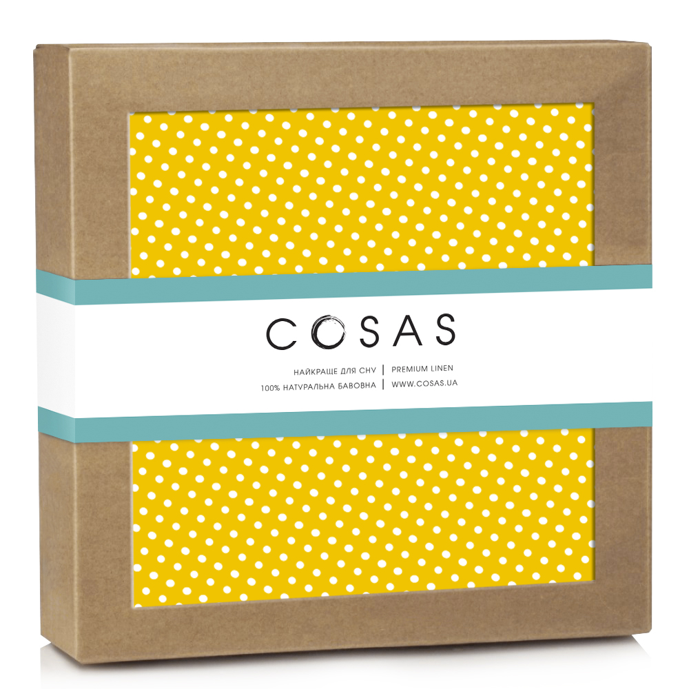 Купити Багаторазова непромокаюча пелюшка 70х120 DOTS MUSTARD за ціною ...